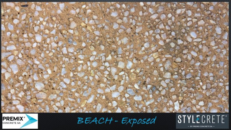 Beach Exposed Ready Mix Concrete - Premix